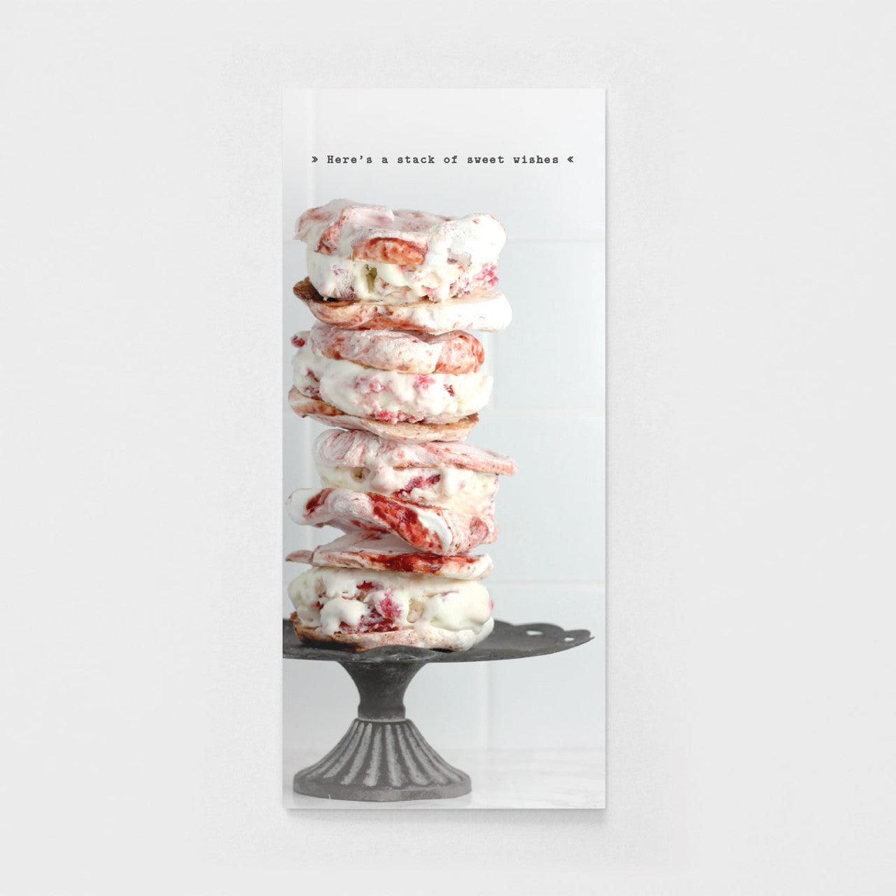 Sweet Wishes Stack Birthday Greeting Card — Salt and Honey