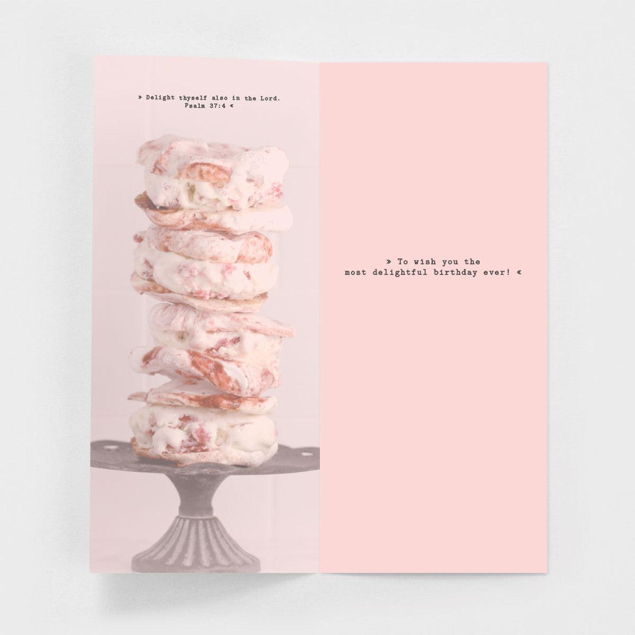 Sweet Wishes Stack Birthday Greeting Card — Salt and Honey